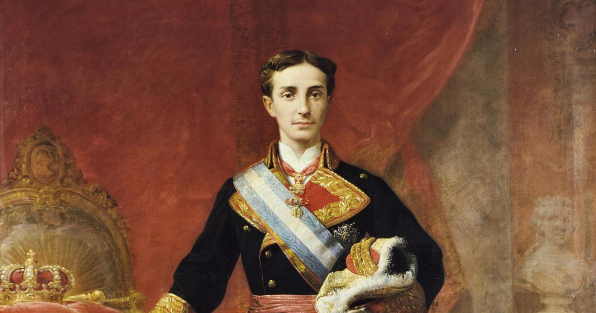 Alfonso XII supo que había sido proclamado Rey en la Navidad de 1874