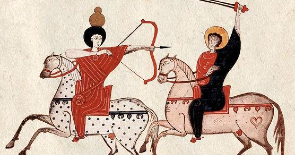 'Espada, hambre y cautiverio': la espada del islam y la espada goda