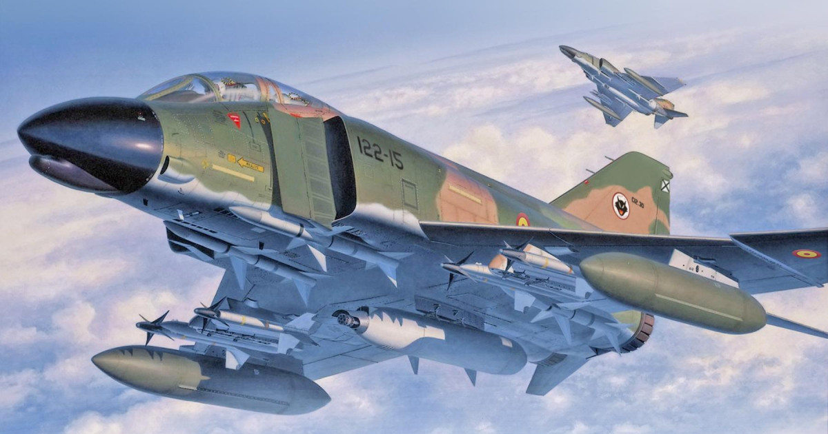 Ejército del Aire: Phantom F-4, el último vuelo del caza fantasma
