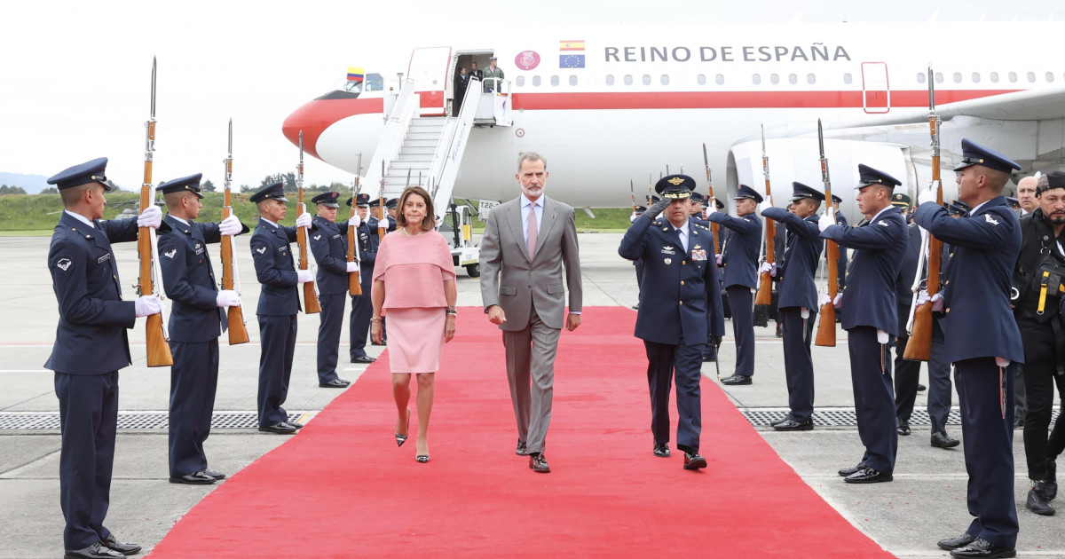 El viaje del Rey Felipe VI a Colombia para la toma de posesión de ...