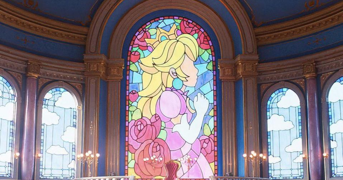Así lucirá el castillo de la princesa Peach en 'The Super Mario Bros'