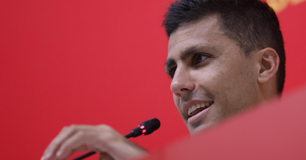 Rodri: «Sufrimos pánico de estar fuera del Mundial» Rodri: «Sufrimos pánico de estar fuera del Mundial»