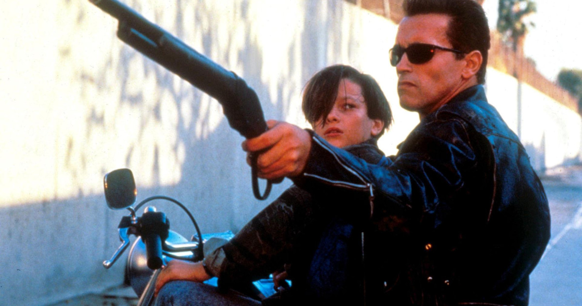 La imagen que nunca llegó a los cines españoles: Terminator con el pelo ...