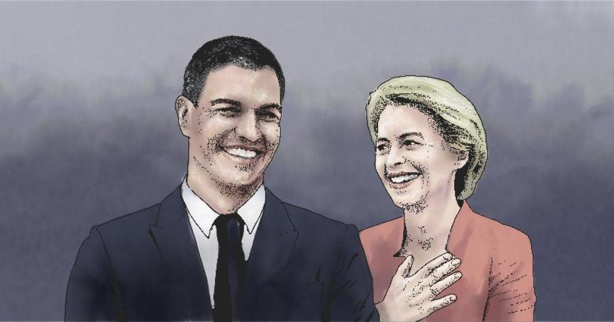 El pacto entre Sánchez y von der Leyen: tú me apoyas y yo te doy fondos ...