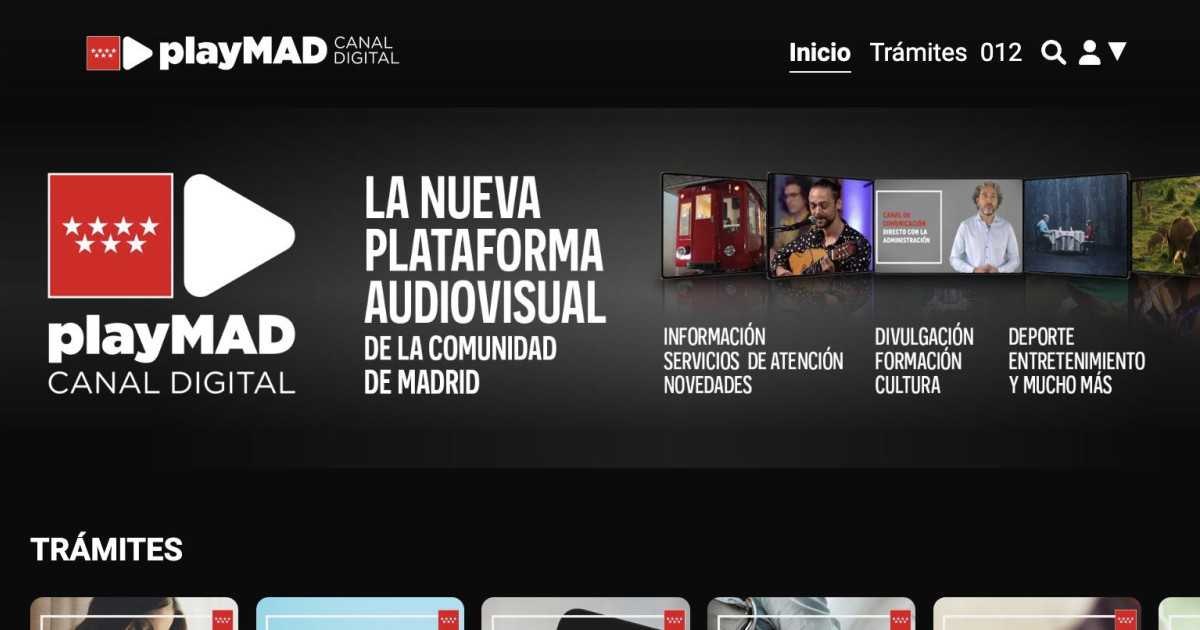 Ayuso crea PlayMad, la plataforma audiovisual para agilizar gestiones y disfrutar del ocio en Madrid