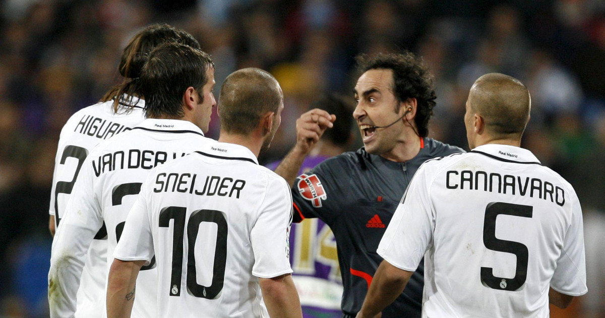 El exárbitro que más tirria tenía al Real Madrid deja caer que salió ...
