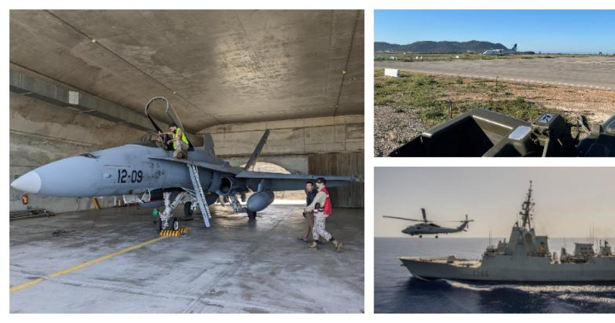 Armada | Ejército del Aire: «Ojo de águila» se despliega en Baleares ...