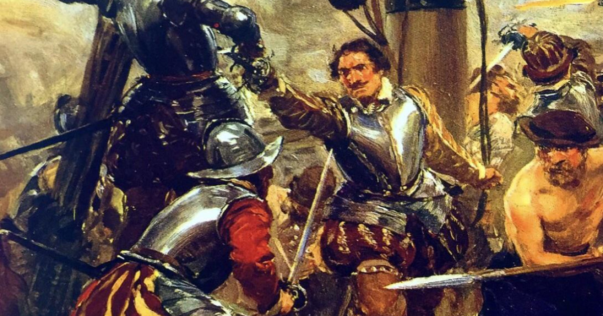 La defensa de San Juan de Puerto Rico o el final del pirata inglés Drake