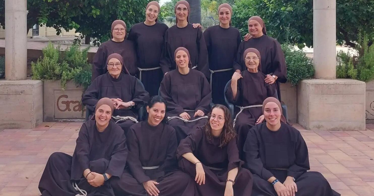 Las Hermanas Pobres de Santa Clara conocen el secreto de pescar vocaciones en las redes