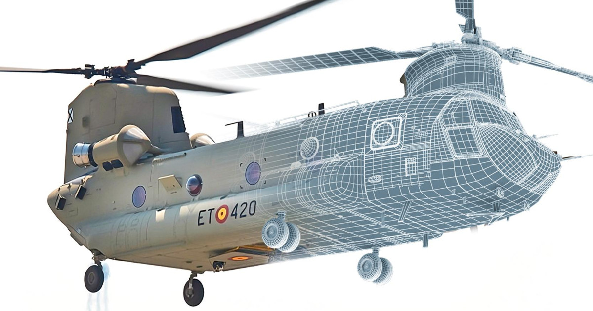 En el Ejército de Tierra: El legendario helicóptero Chinook cumple 50 ...