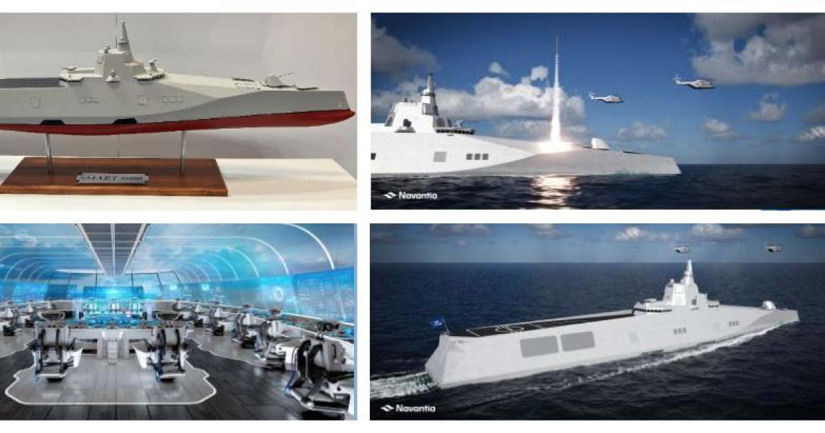 Armada | Navantia: Smart 8000, el destructor español del futuro: armas ...