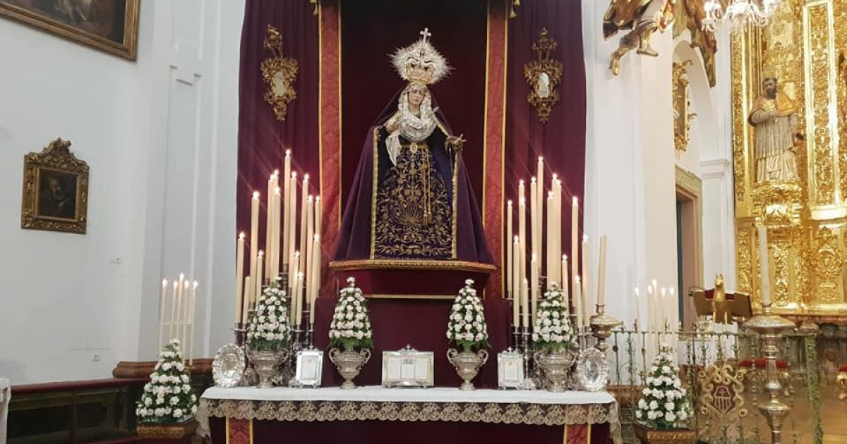 La Virgen de la Quinta Angustia saldrá a la calle en el aniversario de ...