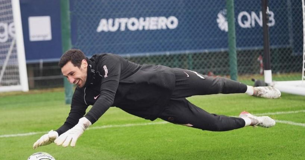 Primeras palabras del portero Sergio Rico tras sufrir el accidente