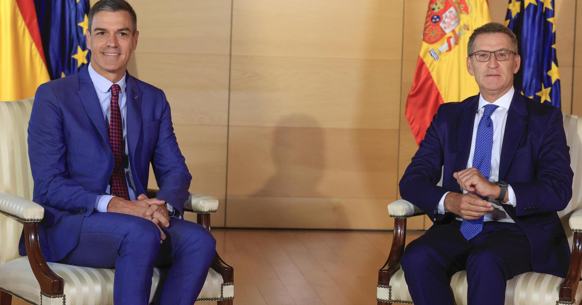 Feijóo propone a Sánchez seis pactos de Estado y una legislatura de dos años