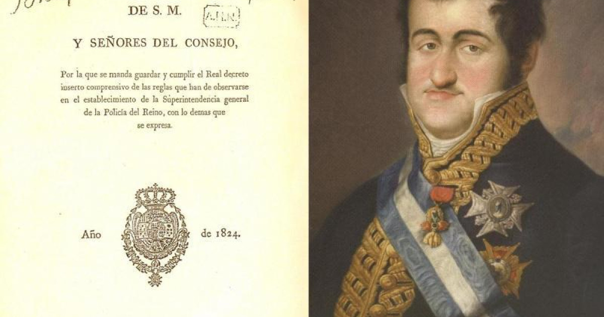 El día que Fernando VII establece la futura Policía Nacional