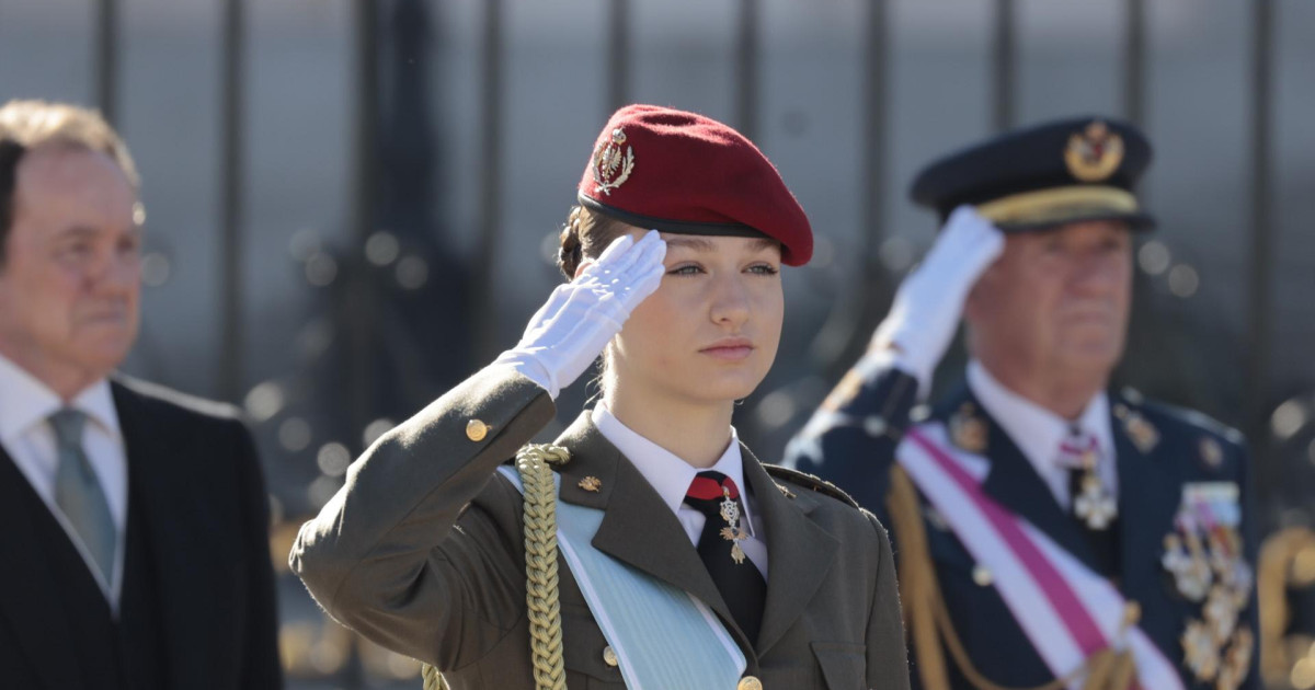 La Princesa Leonor reanuda este lunes las clases en la Academia Militar de Zaragoza
