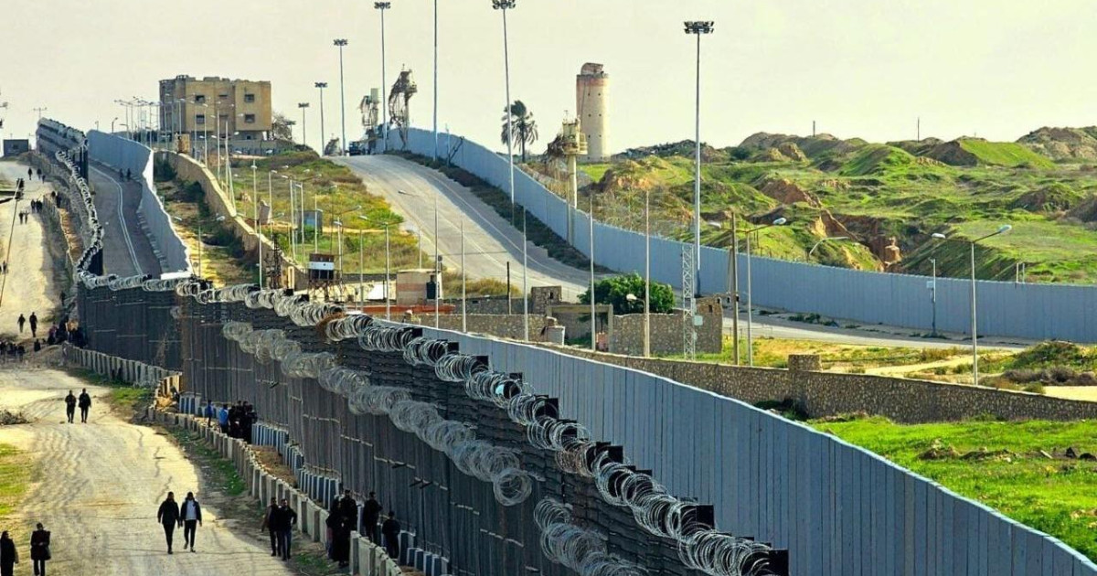 El megamuro entre Egipto y Gaza que muestra el temor a Hamás en el ...