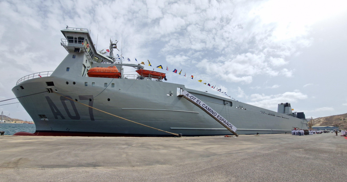 Fuerzas Armadas: El Camino Español, el nuevo buque logístico del ...