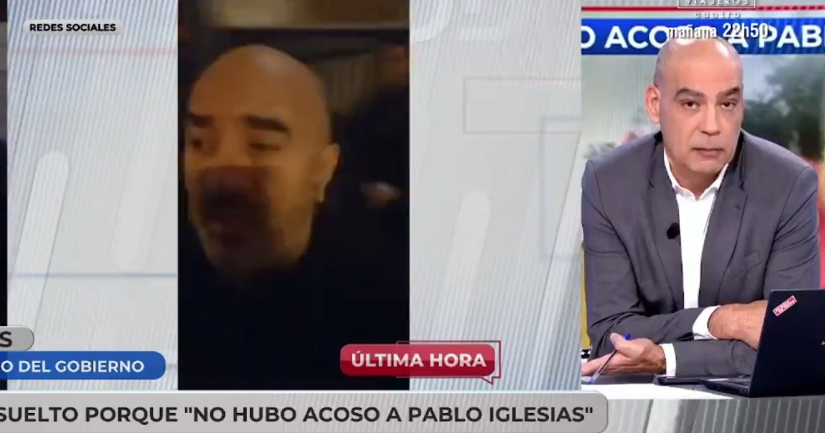 Nacho Abad retrata a Pablo Iglesias en su tensa entrevista: «¡Con qué ...