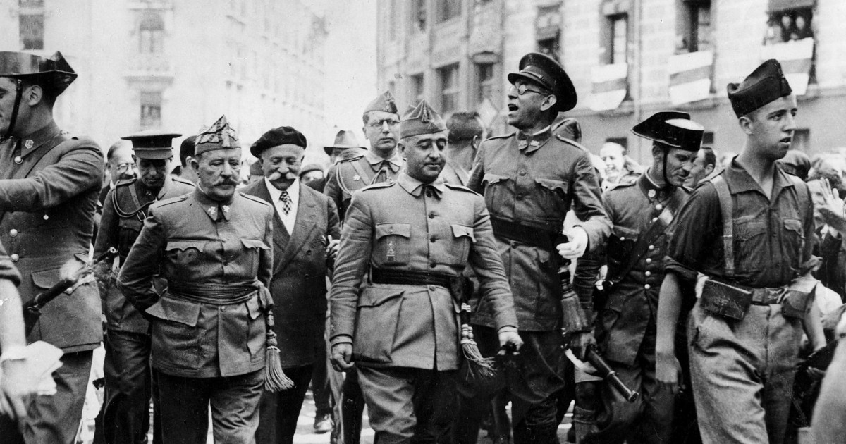 Los generales del 18 de julio de 1936 contra la II República, el golpe ...