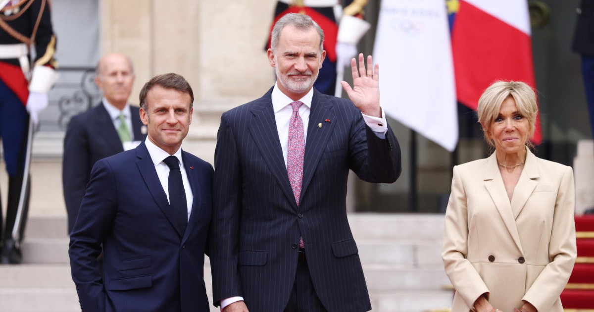 Casa Real: El Rey almuerza con Macron antes de visitar la exposición ...