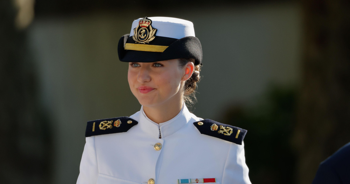 Armada española: Así es el primer día de la Princesa Leonor en Elcano