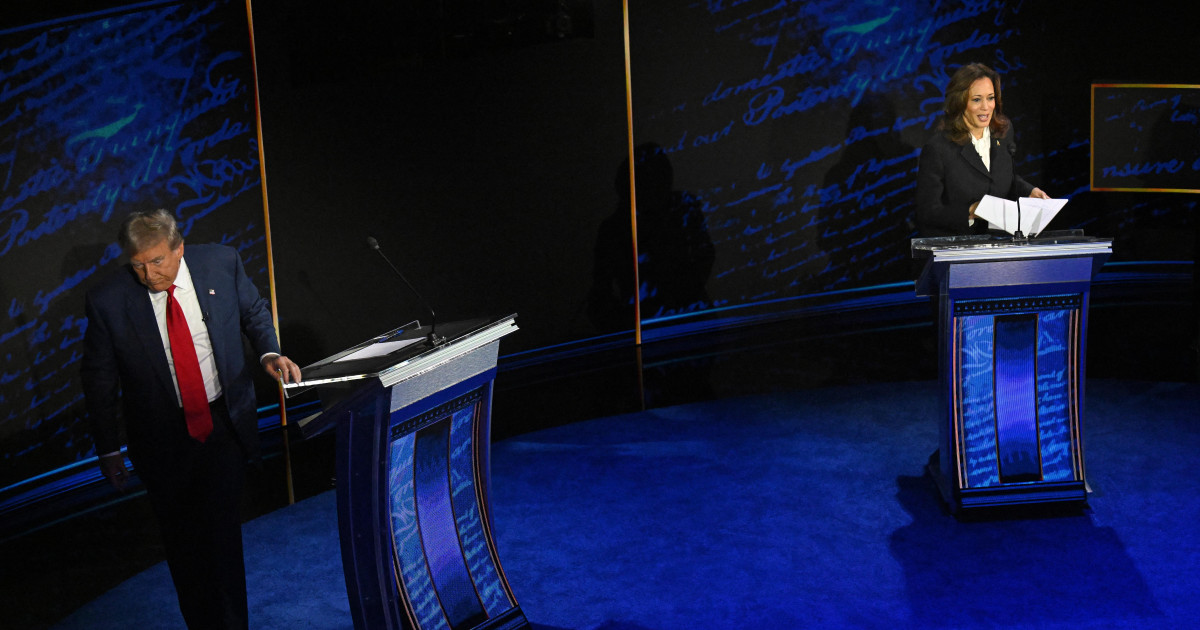 Trump rechaza un segundo debate contra Harris después de que las ...