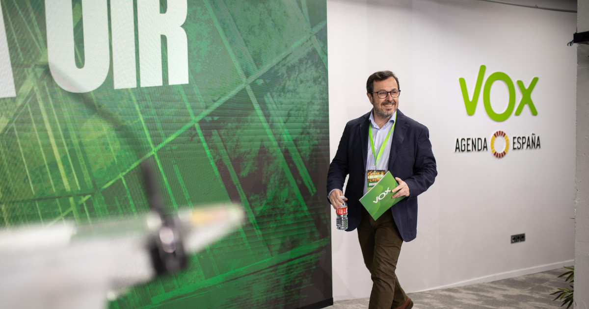 José Antonio Fúster, nuevo presidente de Vox Madrid en sustitución de ...