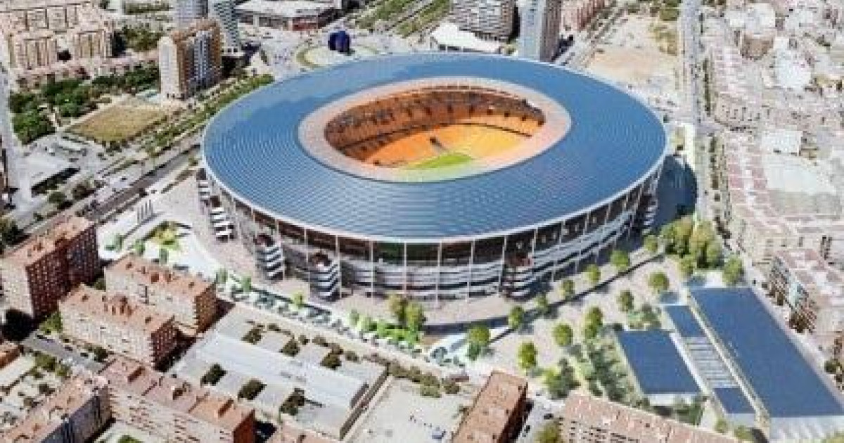 Valencia: Así será definitivamente el Nuevo Mestalla: 241 millones de ...
