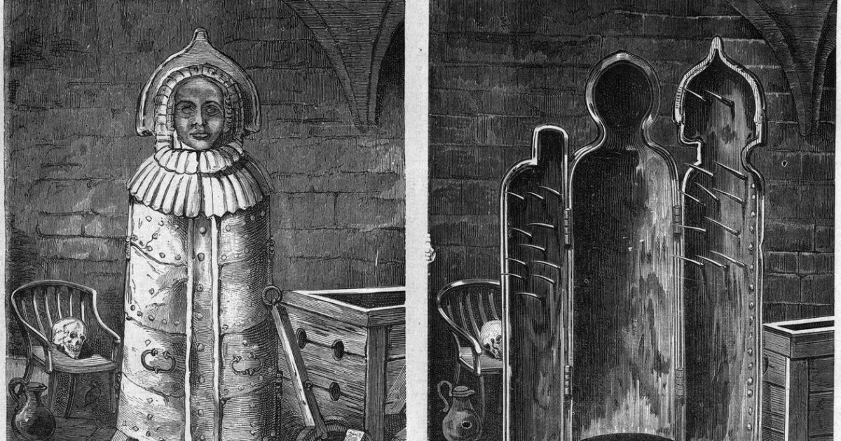 La «Doncella de hierro», la máquina de tortura que se creó a raíz de ...