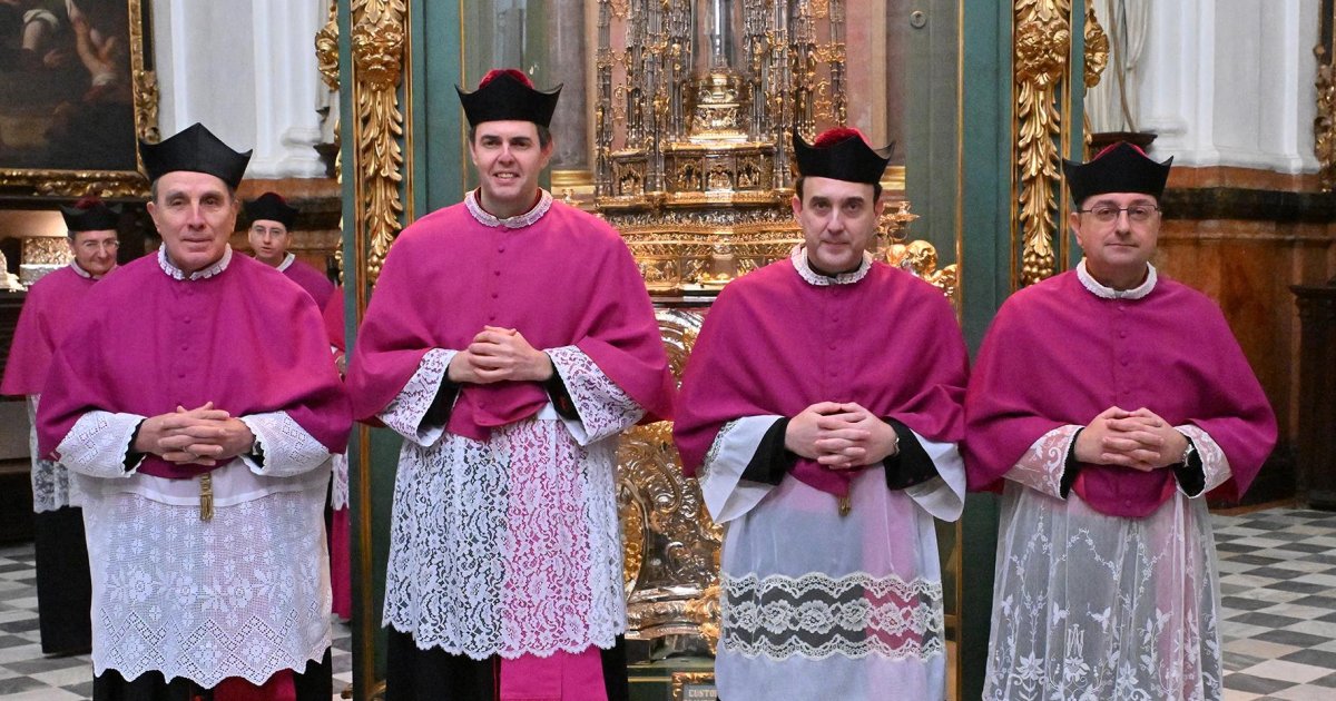 Toma de posesión de los nuevos canónigos