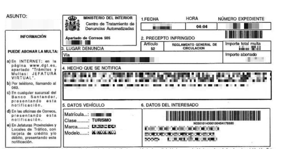 Multas exprés: así es el nuevo método que usa la DGT para notificarte ...