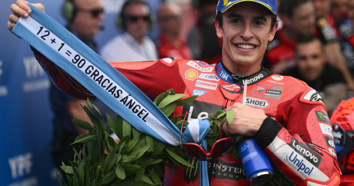 La emotiva dedicatoria de Marc Márquez a Ángel Nieto tras alcanzar las 90 victorias en MotoGP