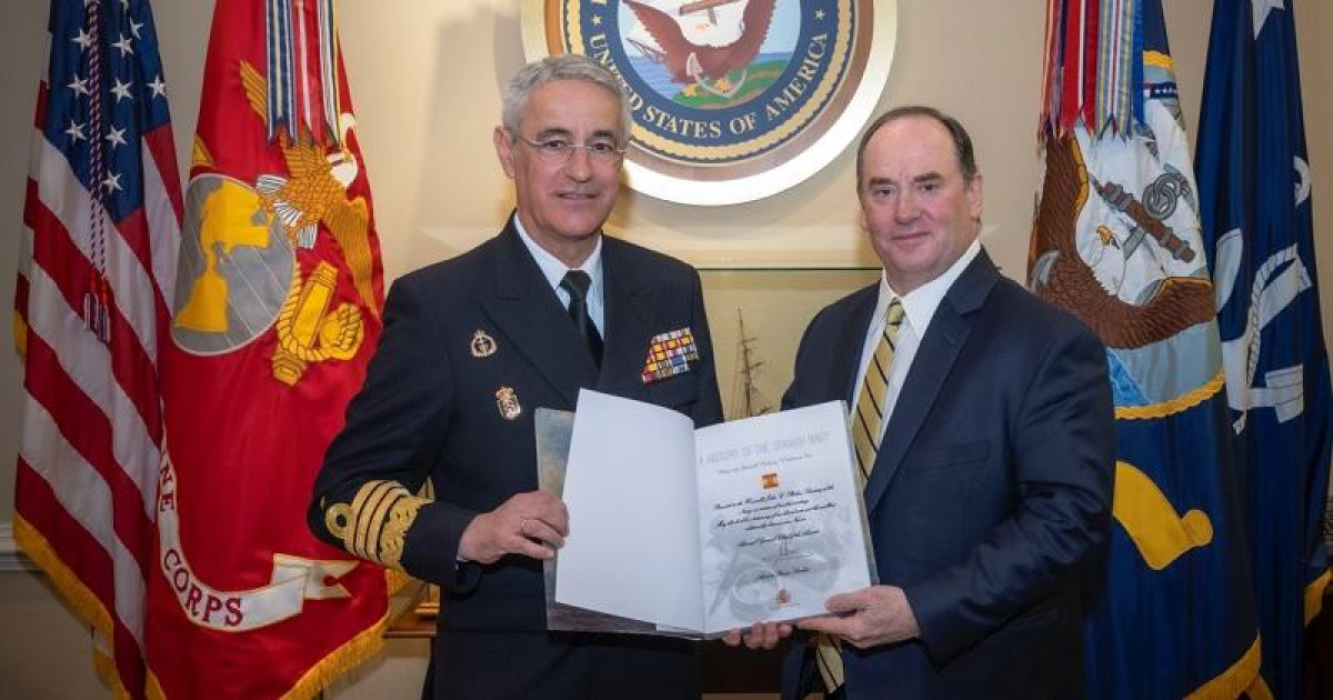 Armada española: El Almirante Jefe de Estado Mayor de la Armada se ...