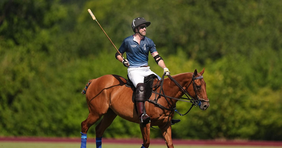 El Príncipe Guillermo vuelve a jugar al polo por una buena causa