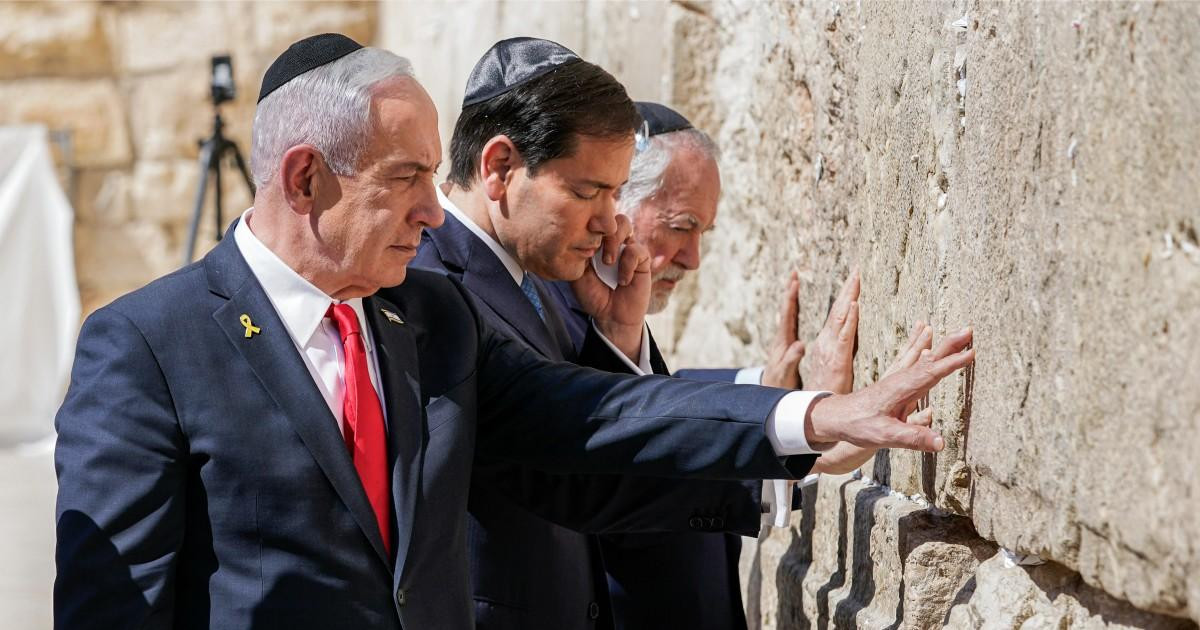 Netanyahu celebra con Marco Rubio en Jerusalén: «Esta alianza nunca ha ...