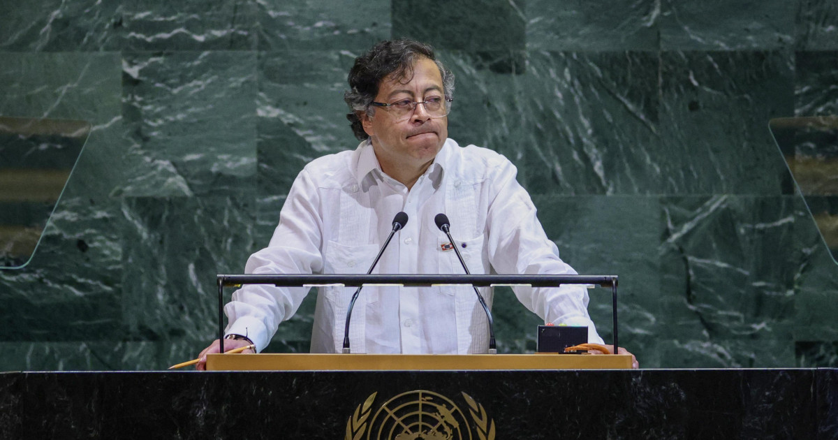 Petro exige en la ONU «unir ejércitos y armas para liberar a Palestina ...