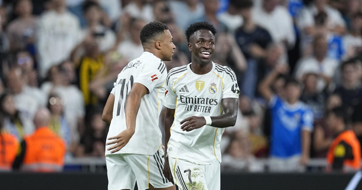 El gran gesto de Mbappé con Vinicius y su alegría por el gran partido ...