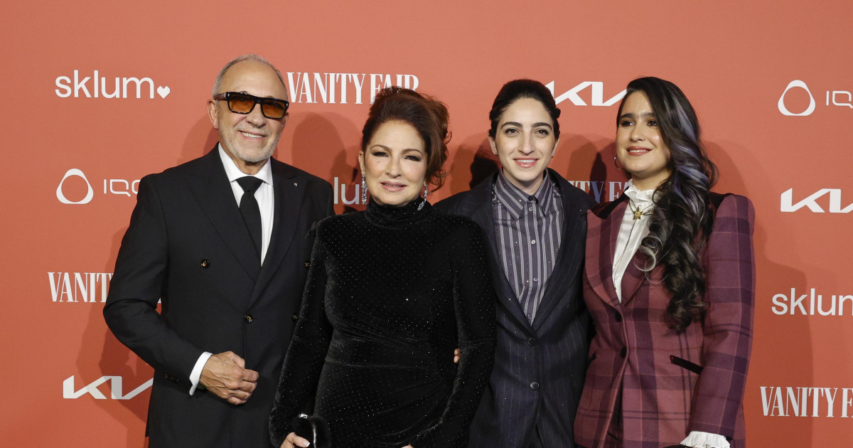 Así es la familia de Gloria Estefan: su marido, sus hijos y su padre