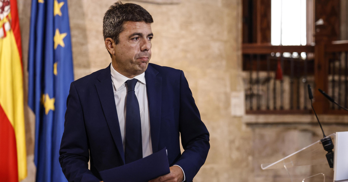 Mazón firma su dimisión como presidente de la Generalitat pero seguirá ...