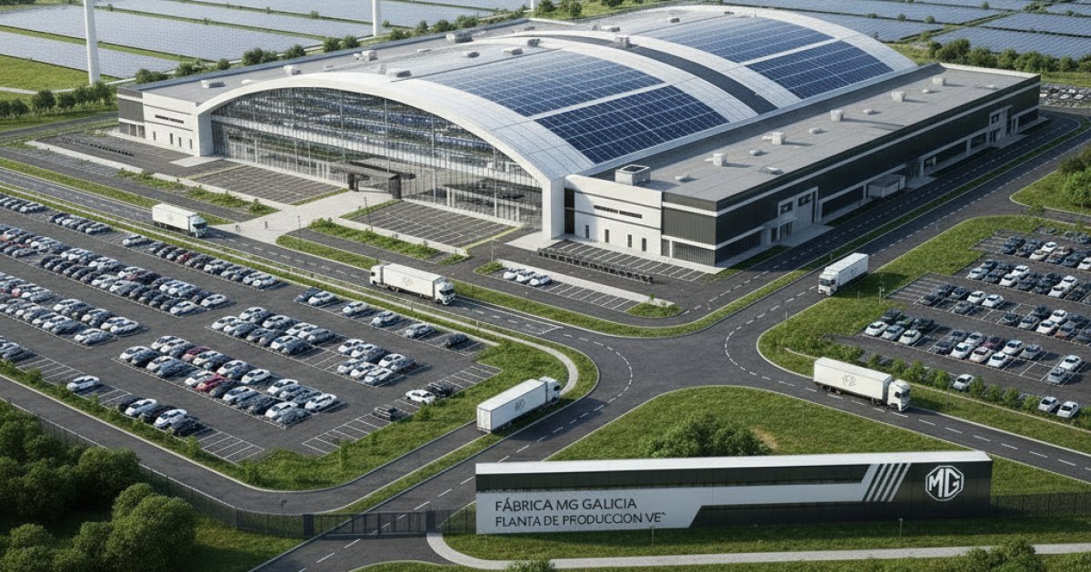 Así es la nueva fábrica de coches que MG quiere instalar en Galicia de ...