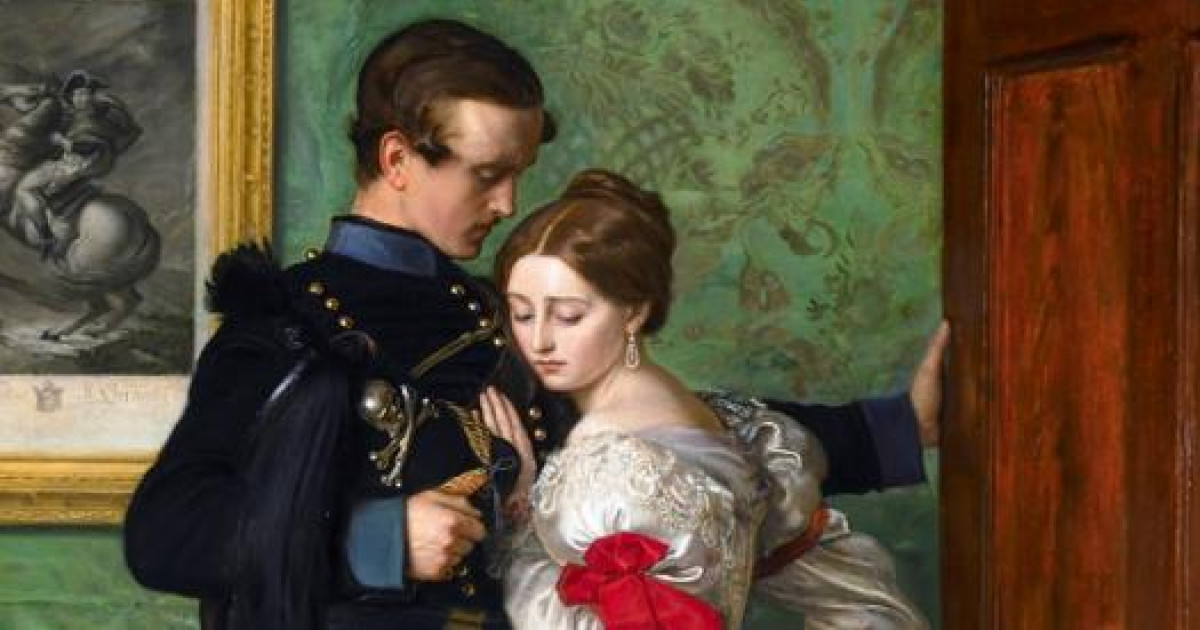 Un lirio en un vaso de hierro