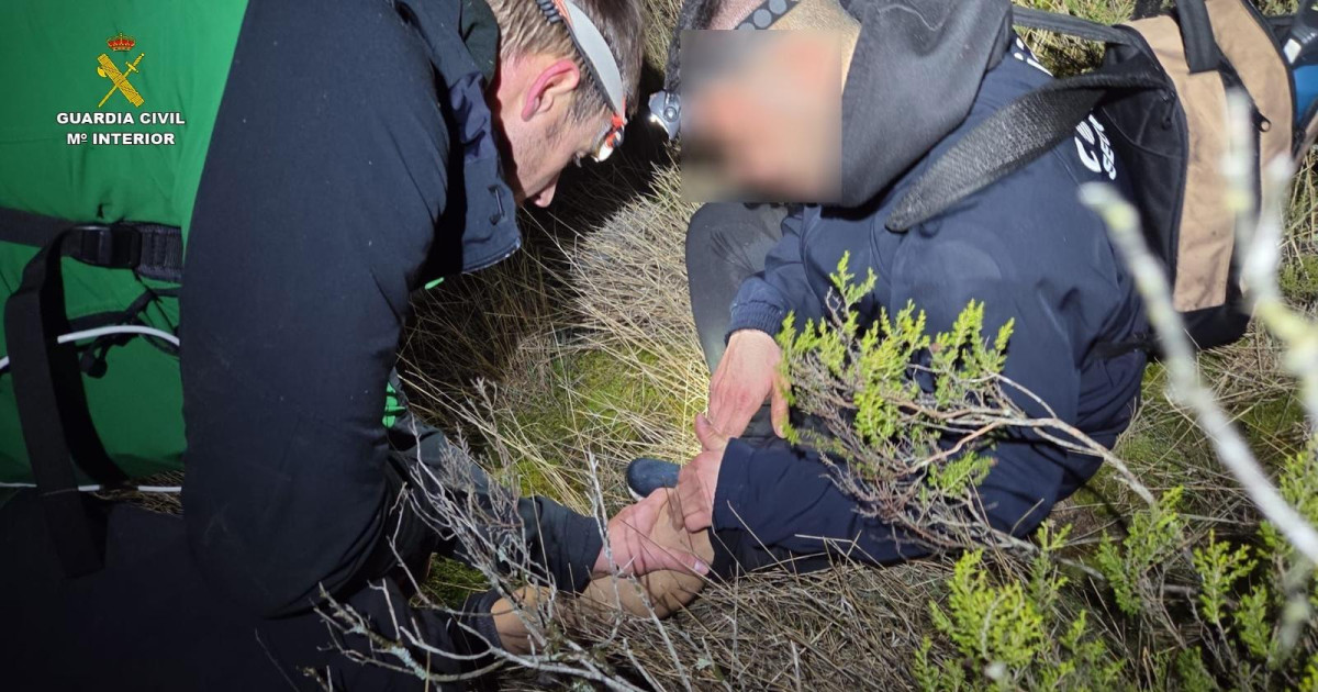 Noche de frío y peligro en el Pico Ocejón: rescatan a un senderista ...