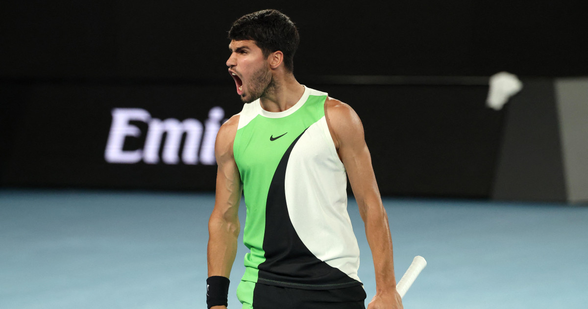 Alcaraz le gana la partida al calor infernal y se mete en semifinales ...