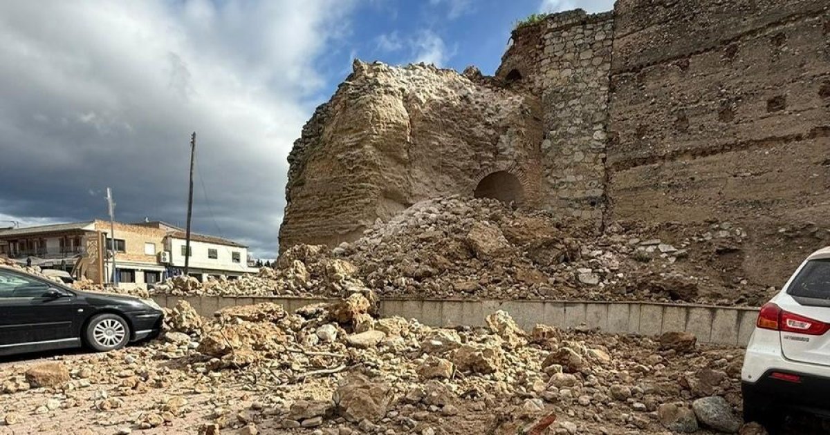 El castillo de Escalona se resquebraja: tras el derrumbe, alertan de ...