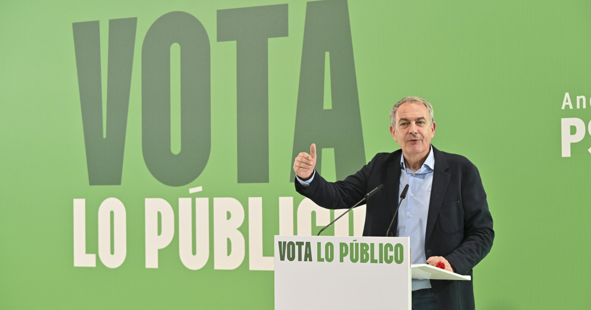 Zapatero carga en Almería «contra los que van a misa y rezan» pero se ...