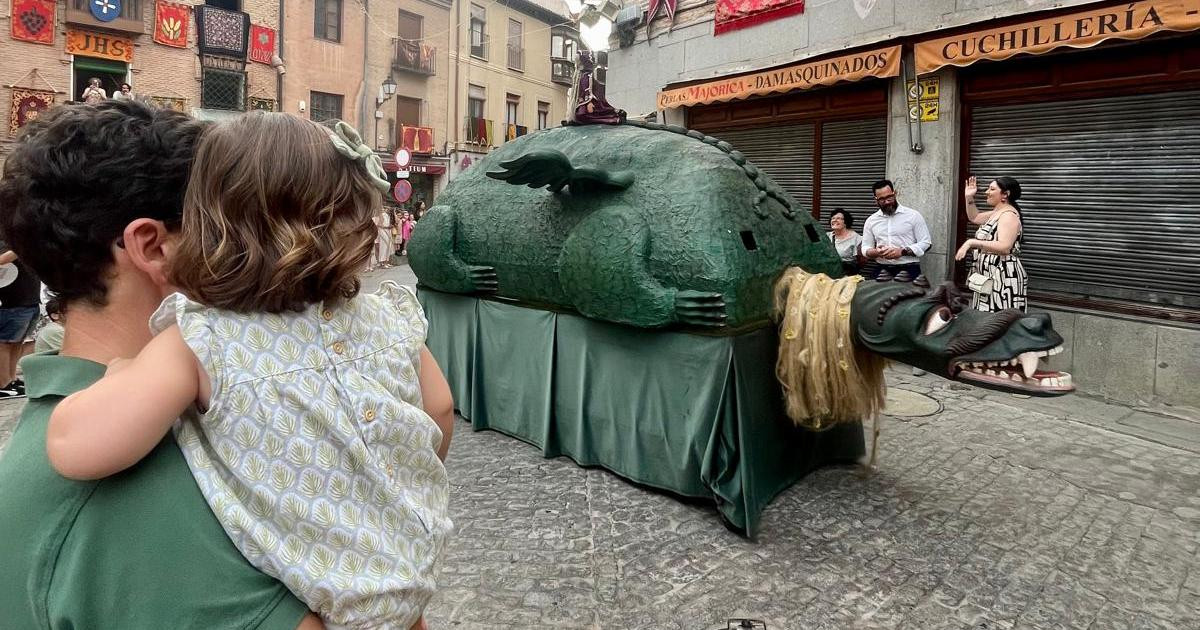 No hay Corpus sin Tarasca: el monstruo de Toledo que asusta, moja y ...