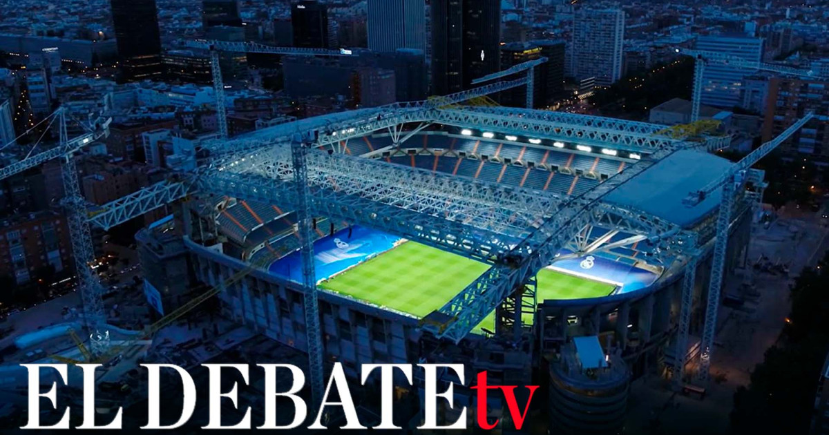 Los tesoros que esconde el nuevo Bernabéu vistos desde el aire y desde ...