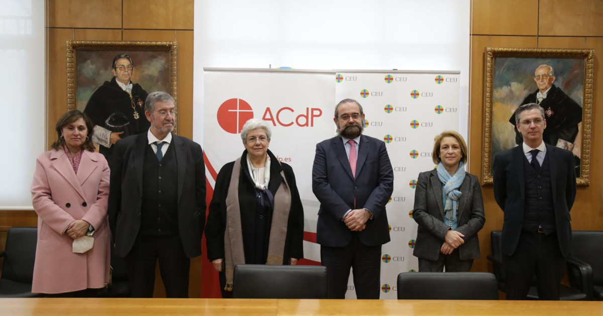 El CEU y la ACdP homenajean a José María García Escudero, el hombre de ...