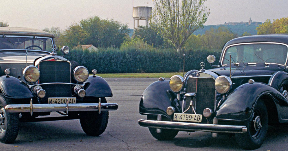Los Mercedes Benz que Hitler regaló a Franco